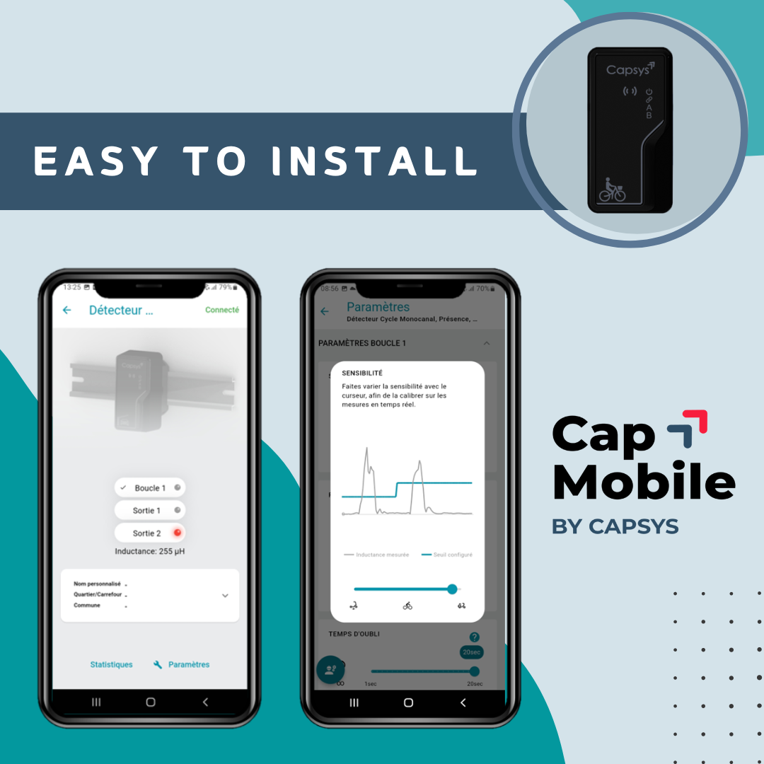 MFC magnetic detector –Mag-Flex range - Capsys